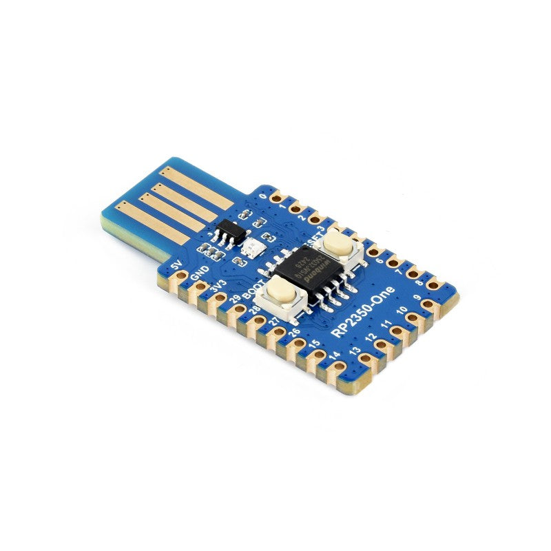 RP2350-One, Onboard PCB Type-A Plug, 4MB Flash MCU Board Based On Rasp ...