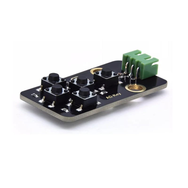 KE4068 Keyes DIY Electronic Building Blocks 5-Channel AD Button Module ...