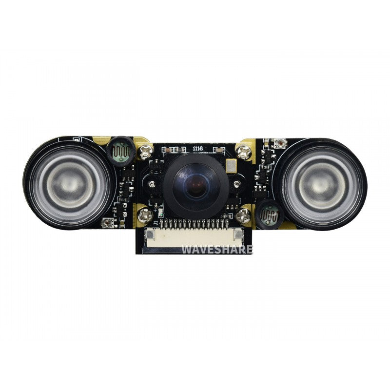 OV5647 5MP Camera, 160°FOV, F2.35 aperture, 3.15mm focal length, fishe ...